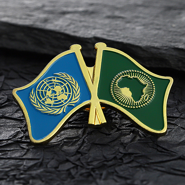 Metal Flag Lapel Pins by Zinc Alloy Material for Suit from China ...