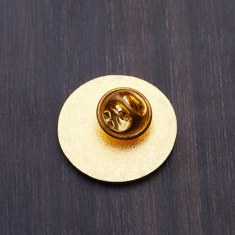 Metal Custom Designed Silver Round Club Pin from China manufacturer ...